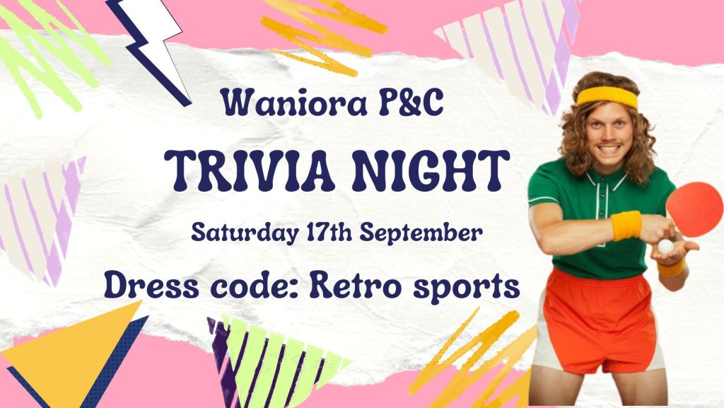 Waniora P&C Trivia Night - My School Event