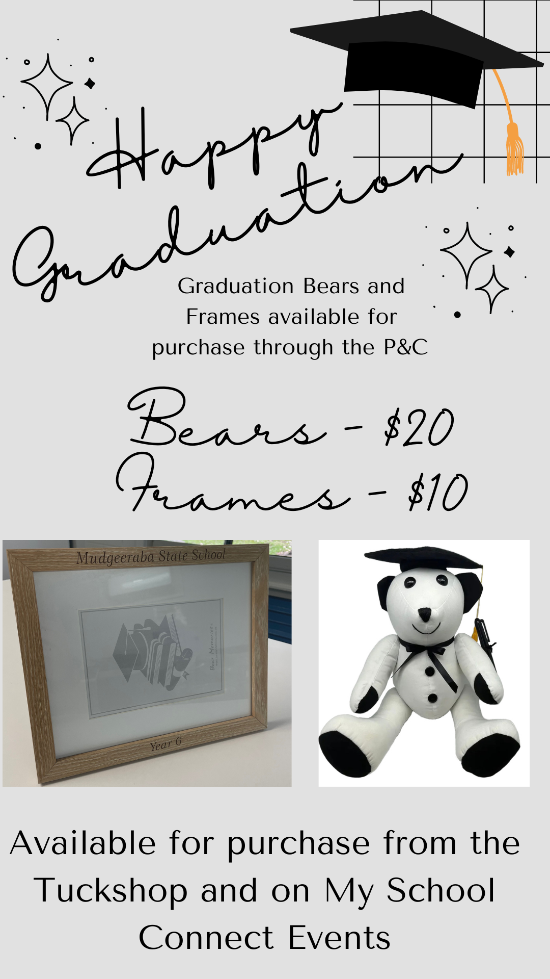 Mudgeeraba State School – Year 6 Graduation Bears and Frames – My ...
